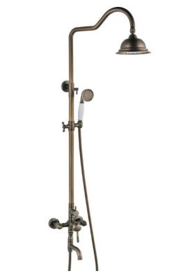 China Double holes wall mount bathroom shower faucets for sale