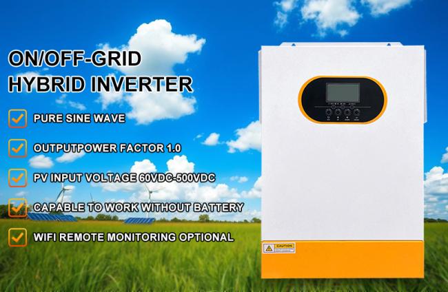 Solar inverter front view
