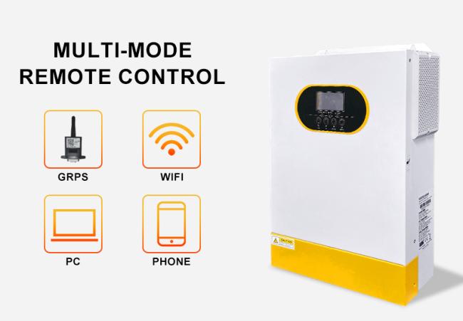 Solar inverter side view