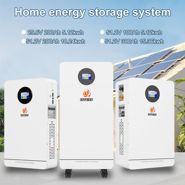 Front view of the home energy storage unit