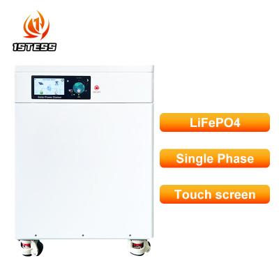 7.1kwh 80A Energiespeichersystem für Zuhause 3kw Einphasige Lifepo4 Batterie Inverter Energiespeicher