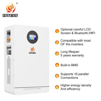 Cina 51.2V 200Ah 10,24kwh Sistema di accumulo di energia per la casa Sistema di accumulo di energia per la batteria in vendita