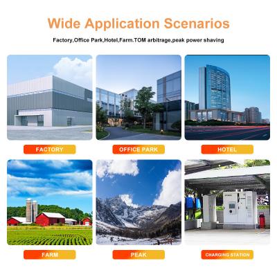 Cina 215kwh 230kwh Batteria ad alta tensione Aria/raffreddamento Sistema commerciale industriale di stoccaggio dell'energia Batteria solare Lifepo4 in vendita