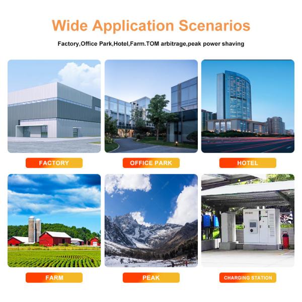 100KWH 150KWH 200KWH LiFePO4 Sistema de almacenamiento de batería de litio ESS Gabinete 50KW 100KW PCS Inversor híbrido todo en uno