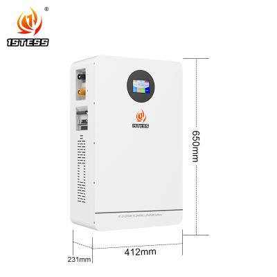 China 51.2V 200Ah 10.24Kwh Wall Mounted Lifepo4 Battery for Household Solar Systems for sale