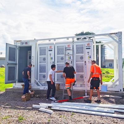 China LiFeP04 Battery Container Energy Storage System 1MWh 5MWh 10MWh Liquid Cooling Outdoor with Remote Monitoring And Control for sale