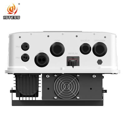 Cina IP65 monofase 48V 3KW 3.6KW 4.6KW 5KW Invertitore solare doppio MPPT On/Off Grid Pure Sine Wave 48V 6kw Invertitore solare ibrido in vendita