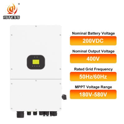 China 15kW Three-Phase Grid-Tied Inverter Featuring MPPT Technology and High-Voltage Input for sale