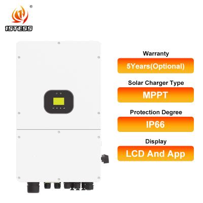 China 15kW Three-Phase Grid-Tied Inverter Featuring MPPT Technology and High-Voltage Input for sale