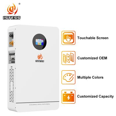 China Residential ESS Battery 25.6V 200Ah 5.12kWh with Touch Screen Control for sale