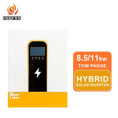 China 11kW High Voltage MPPT Inverter Single Phase 48V Battery Pure Sine Wave Twin AC Output for sale