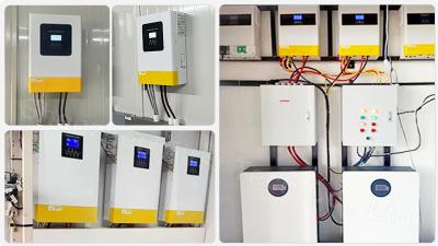 China 6.2kW 48V Off Grid Inverter Pure Sine Wave MPPT High Voltage With WiFi Dongle for sale