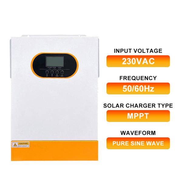 Quality 48V 5.5KW Hybrid Solar Inverter with MPPT Pure Sine Wave for sale