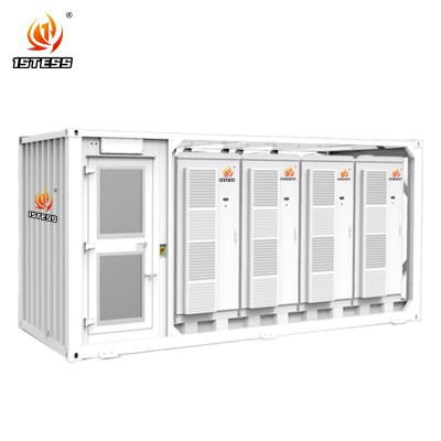 China 20ft Gecontaineriseerde Batterijopslag 1075kWh 500kW voor Netstabilisatie Te koop