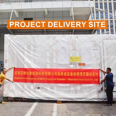 China Sistema de armazenamento de bateria conteinerizado de 20 pés 1505kWh AC400V 50/60Hz à venda