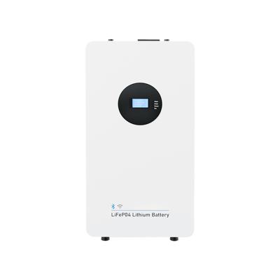 중국 홈 온인원 태양광 에너지 저장 시스템 51.2V 16kWh 314Ah LCD 디스플레이와 함께 LiFePO4 배터리 팩 판매용