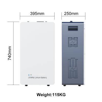 Cina Sistema di accumulo di energia solare domestica All in One 51.2V 16kwh 314Ah Battery Pack con Smart BMS Backup in vendita