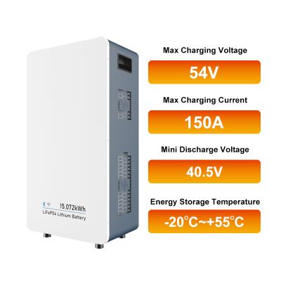 中国 高サイクル寿命 オールインワンホームエネルギー貯蔵 バッテリーシステム 6000サイクル 48V 314Ah Lifepo4 リチウム 15kwh 耐久性 販売のため