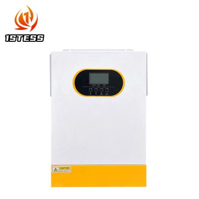 China 24V 3.5kw 48V 5.5KW 6.2kw Solar Hybrid Inverter Single Phase Hybrid Inverter Pure Sine Wave Off Grid Solar Inverter with MPPT for sale