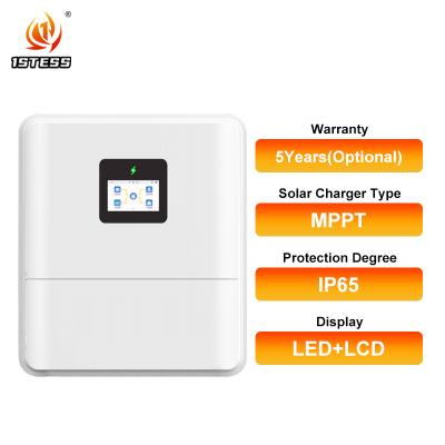 China 48V 6kw Single Phase Hybrid Solar Inverter Pure Sine Wave Off Grid with Dual MPPT High Efficiency 97.3% for sale