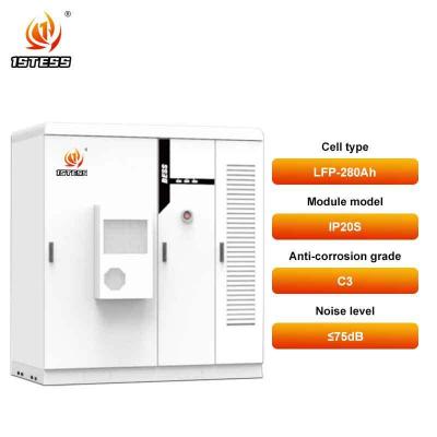 China High Capacity Lifepo4 Solar Battery Storage System With 215kWh For Home And Industrial Use for sale