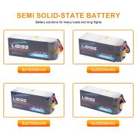 China Solid State Battery Cell 6S 22.2V 16Ah 10C 355Wh Lithium Battery Pack for Extended Range for sale