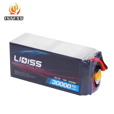 China Solid State Lithium Battery 10C 666Wh 22.2V 30Ah 6S Solid State Battery Pack Excellent Low Temperature Discharge Capability for sale