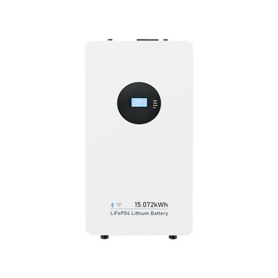 China 48V 15kwh All in One Home Energy Storage LiFePO4 Battery Pack Wall Mounted for Solar and Backup Power for sale