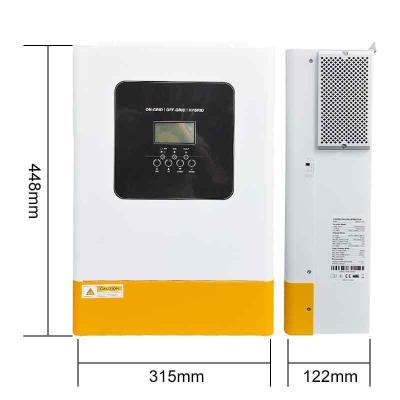 China 5.5kW & 6.2kW 48V Single Phase Pure Sine Wave Inverter MPPT 60-500Vdc AC Input 40A for Home and Business for sale