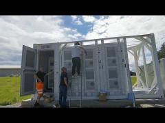 Container energy storage, after-sales installation service.