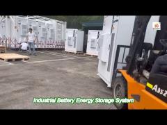 120kwh industrial battery energy storage system ip55 protection for indoor and outdoor