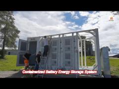 industrial containerized battery energy storage system 400v - 800v for peak shaving