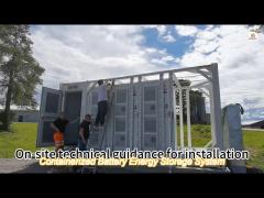40ft container energy storage system 500kwh 1mwh 2mwh customised capacity high voltage solar battery