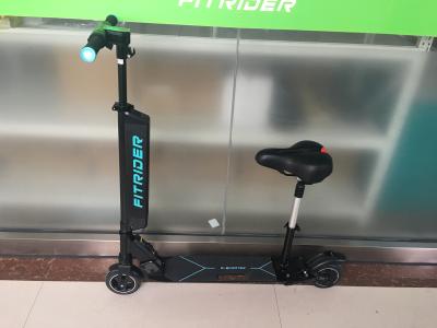China 2017 New Portable Electric Power Fitrider Scooter Foldable Smart Electric Bikethe Seat Can Be Added,Aluminum alloy for sale