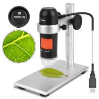 China 2MP 200x Digital Microscope 1080P Polarizer Plug And Play for sale