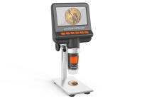 China LCD 250x Handheld Portable Digital Microscope 5MP Coin Camera Microscope for sale