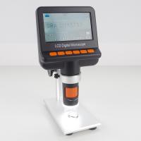 China High Resolution Diamond 5MP Digital Microscope With Lcd Screen 250x for sale