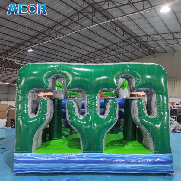 Quality Commercial Inflatable Obstacle Adult Competition Inflatable Obstacle Course Team for sale