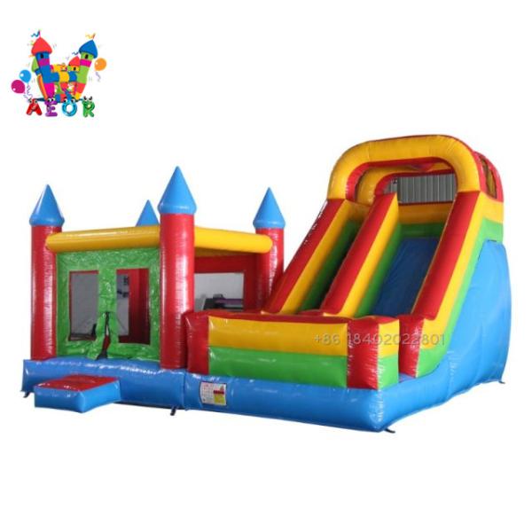 Commerciale gonfiabile Moonwalk saltare castello Bounce House gonfiabile scivolo d'acqua Combo per bambini adulti