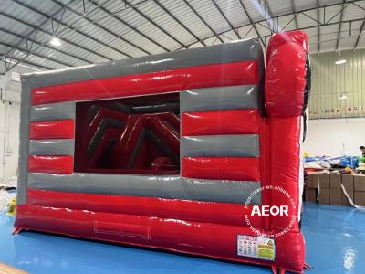 China 5x4m Inflatable Bouncer Castle Game For Kids Inflatable House Party Jump Bouncing And Slide Combo for sale