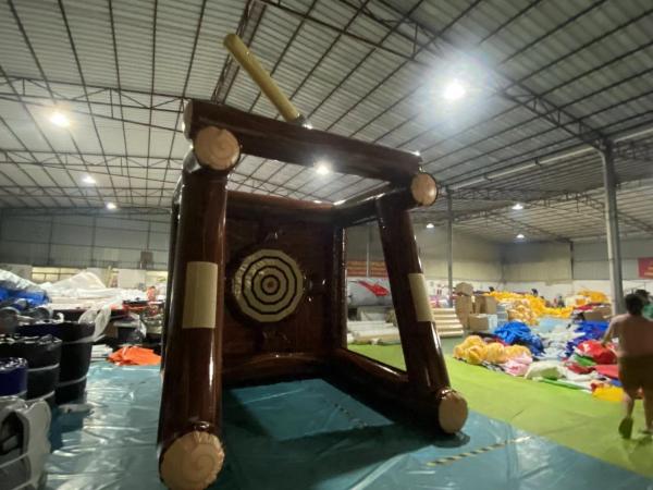 nflatable Axe Throwing Game Outdoor Fun Inflatable shooting darts for Kids and Adults