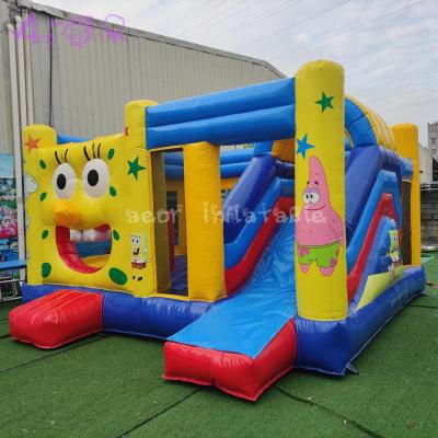 China Outdoor Bouncy Castle Inflatable Kids Commercial Combo Toddler Bounce House With Slide Combo for sale