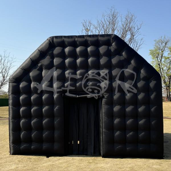 Outdoor Portable Blow Up LED Light Disco NightClub Cube Tent Inflatable Party Tent