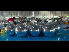 CE / CPC Certified Size & Color Customizable Inflatable Mirror Ball For Christmas Decoration