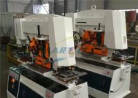 China Mild Steel Hydraulic Ironworker , Iron Rod Cutting Machine Easy Operation for sale