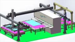 Automatic shear machine, CNC cutting machine, FMS guillotine shear,CNC Front Feeding Shear Machine
