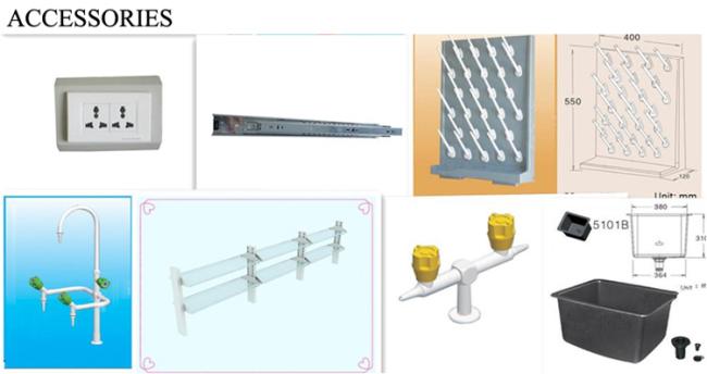 Steel lab furniture dental lab work bench wall bench/dental lab furniture