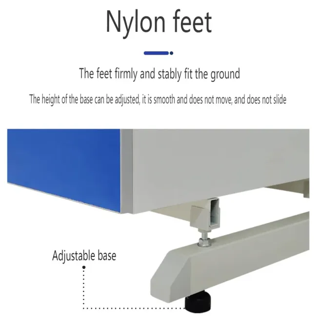 Lab Furniture Stainless/Cold Rolled Steel High Grade Steel Lab Epoxy Resin Top Table with Socket