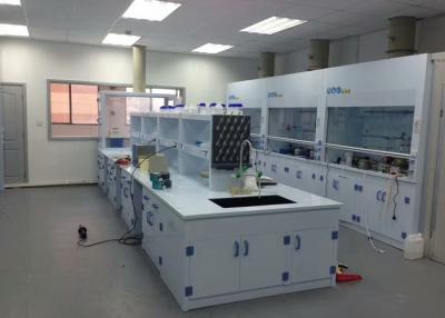 China Seamless Welding Chemistry Lab Tables Polypropylene Counter Drawer / Handle for sale