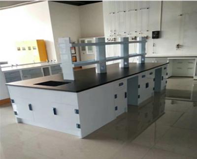 China Seamless Welding Chemistry Lab Tables Polypropylene Counter Drawer / Handle for sale